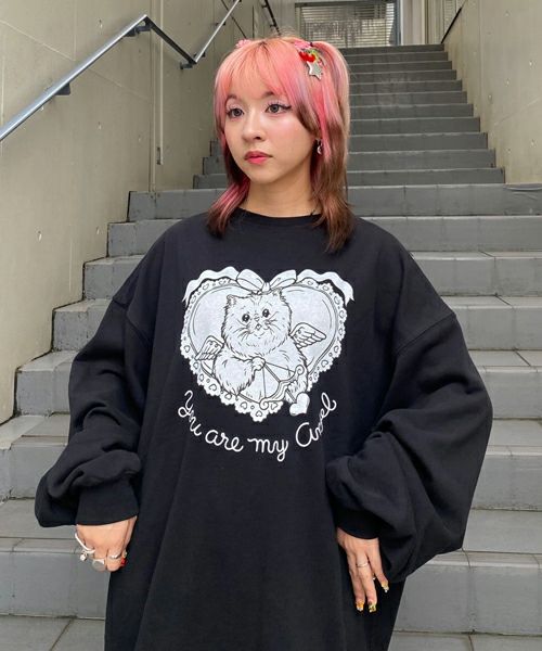 COOKIE BOY】you are my angel SWEAT ONE-PIECE | Candy COOKIE BOY】you are my angel SWEAT ONE-PIECE | Candy