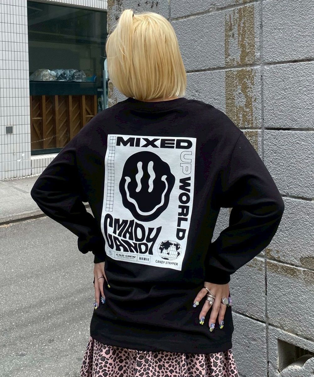 MAD CANDY L/S TEE | Candy Stripper（キャンディ ストリッパー）｜オフィシャル通販サイトCANDY STORE