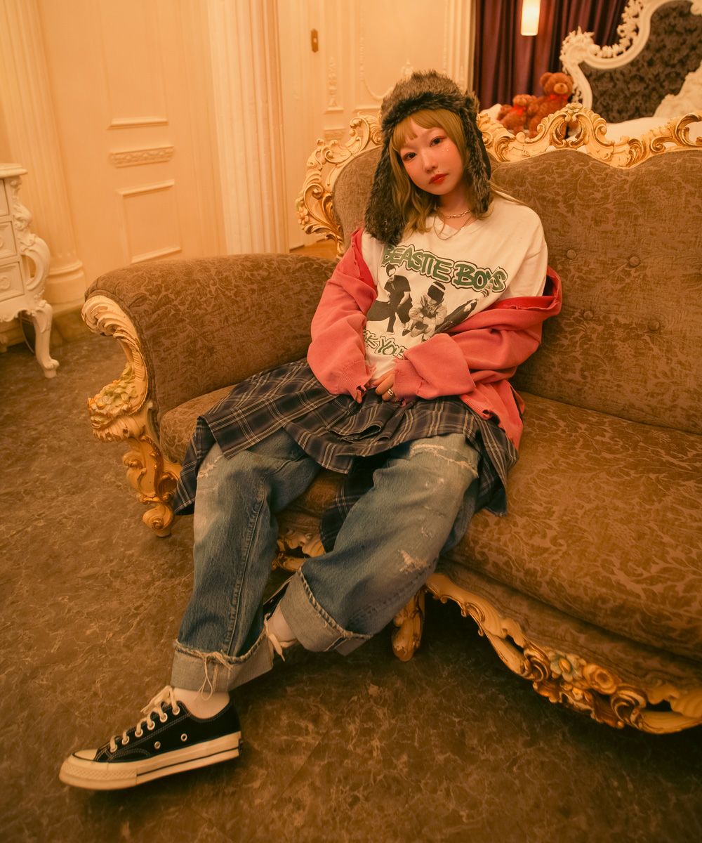CHECK SHIRT WRAP SKIRT | Candy Stripper（キャンディ ストリッパー）｜オフィシャル通販サイトCANDY STORE